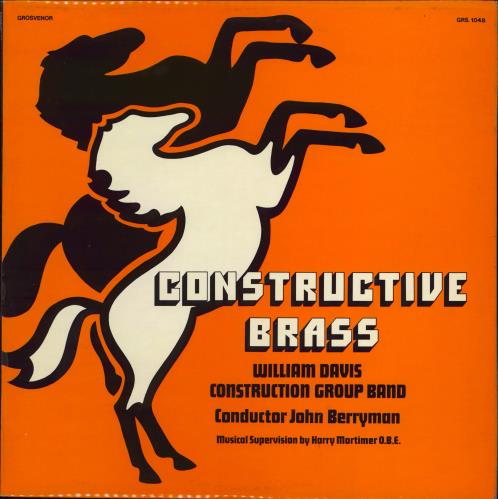 The William Davis Construction Group Band Constructive Brass UK vinyl ...