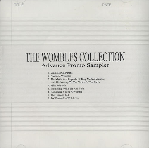 The Wombles The Wombles Collection - Album Sampler UK Promo CD-R ...