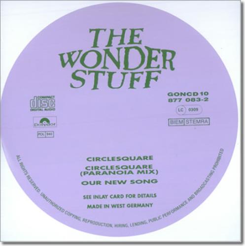 The Wonder Stuff Circlesquare UK Promo artwork (421736)