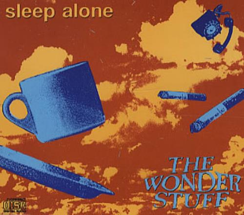 The Wonder Stuff Sleep Alone UK CD single (CD5 / 5") (57225)