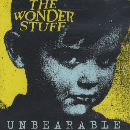 The Wonder Stuff Unbearable UK CD single (CD5 / 5") (34991)