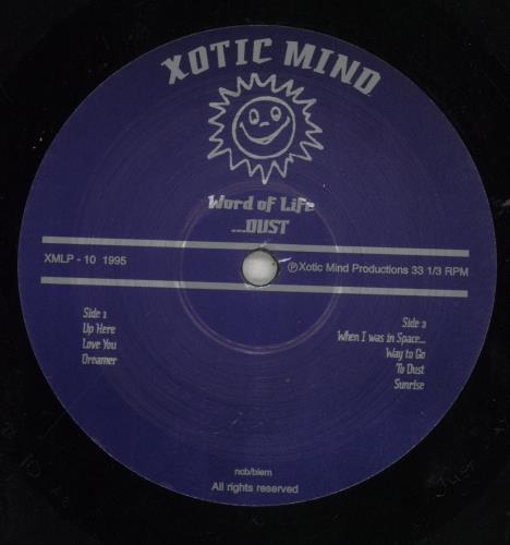 The Word Of Life Dust Swedish vinyl LP album (LP record) (856411)