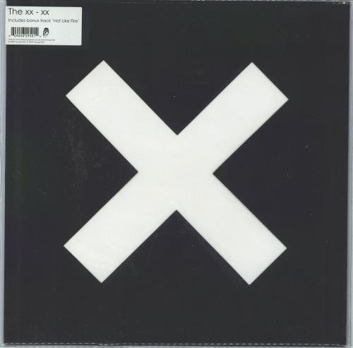 The XX xx - Stickered Sleeve UK vinyl LP album (LP record) (795429)
