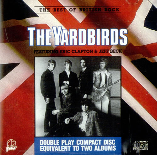 The Yardbirds Best Of British Rock US CD album (CDLP) (511264)