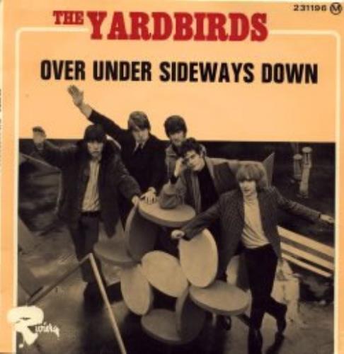The Yardbirds Over Under Sideways Down French 7" vinyl single (7 inch ...
