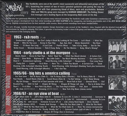 The Yardbirds The Yardbirds Story UK 4-CD album set (394175)