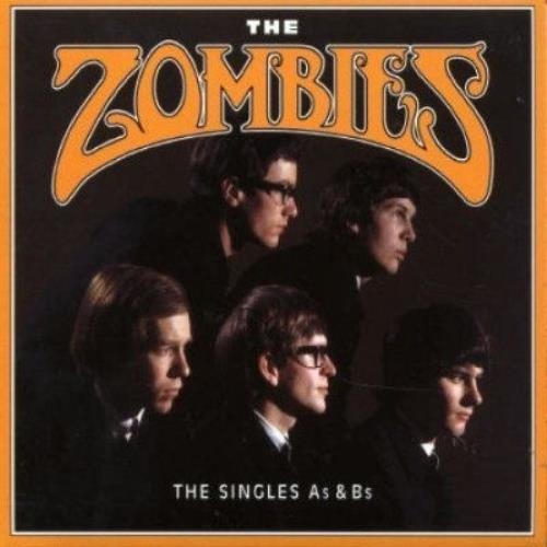 The Zombies Singles As & Bs Japanese CD album (CDLP) (421965)