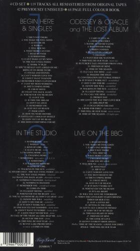 The Zombies Zombie Heaven UK 4-CD album set (648603)