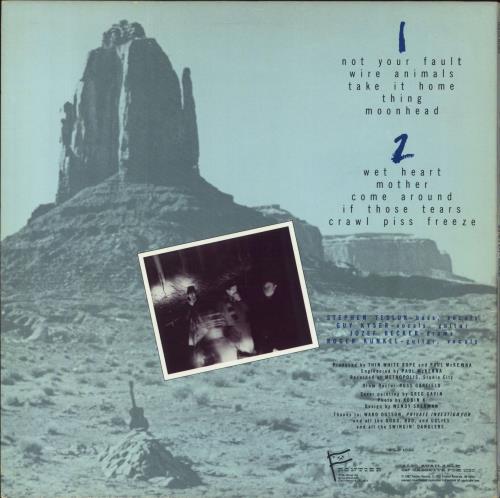 Thin White Rope Moonhead US vinyl LP album (LP record) (820050)