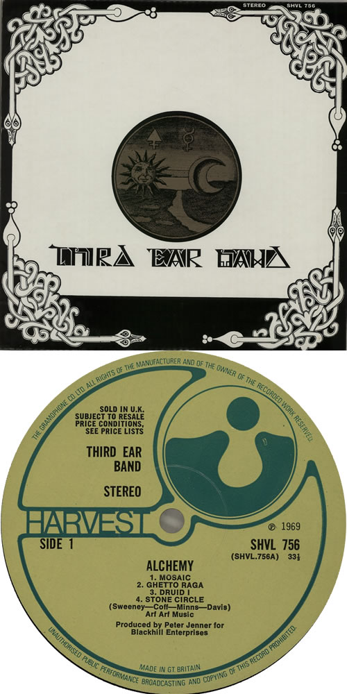 Third Ear Band Alchemy - 1st UK vinyl LP album (LP record) (257453)