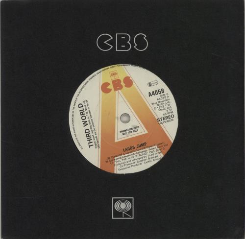 Third World Lagos Jump UK Promo 7" vinyl single (7 inch record / 45 ...