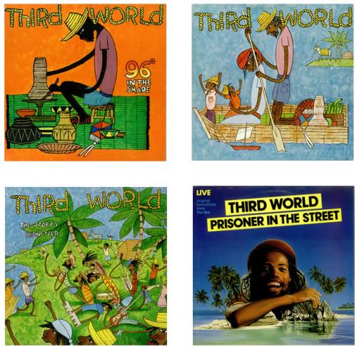 Third World Set Of 5 Island LPs UK 5-LP vinyl album record set (441100)