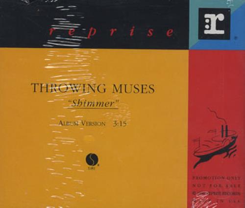 Throwing Muses Shimmer US Promo CD single (CD5 / 5") (94986)