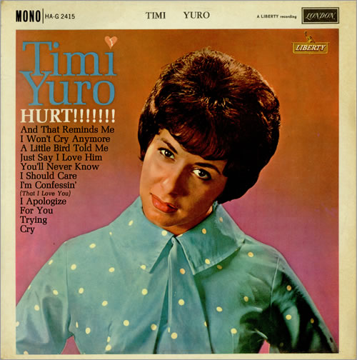 Timi Yuro Timi Yuro UK vinyl LP album (LP record) (459347)