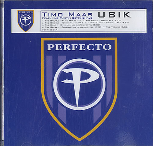 Timo Maas UBIK UK Promo CD single (CD5 / 5") (265449)