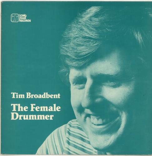 Tim Broadbent The Female Drummer - Autographed UK vinyl LP album (LP ...