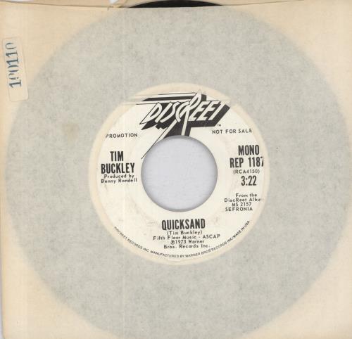 Tim Buckley Quicksand US Promo 7" vinyl single (7 inch record / 45 ...