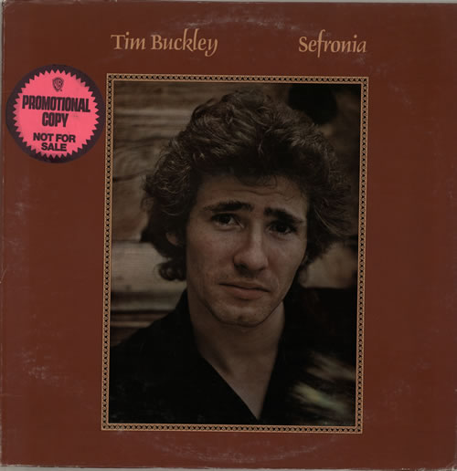 Tim Buckley Sefronia US Promo vinyl LP album (LP record) (574192)