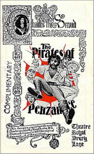 Tim Curry The Pirates Of Penzance UK tour programme (354729) PROGRAMME
