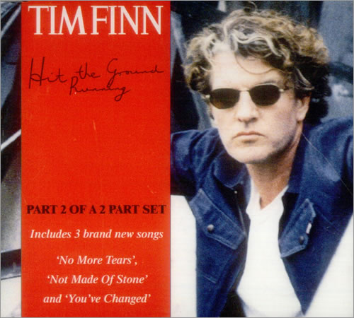 Tim Finn Hit The Ground Running - CD2 UK CD single (CD5 / 5") (21760)