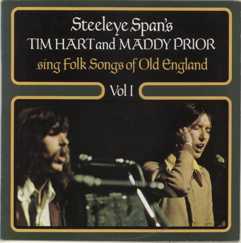 Tim Hart & Maddy Prior Folk Songs Of Olde England Volume I UK vinyl LP ...