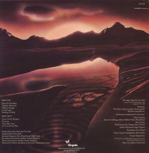 Tim Hart Tim Hart Dutch vinyl LP album (LP record) (809198)