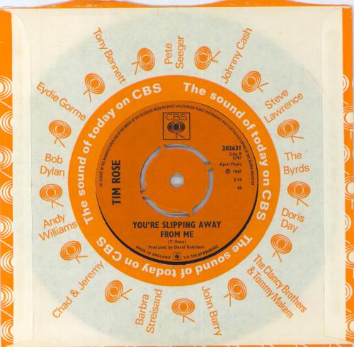 Tim Rose Morning Dew UK 7" vinyl single (7 inch record / 45) (317513)