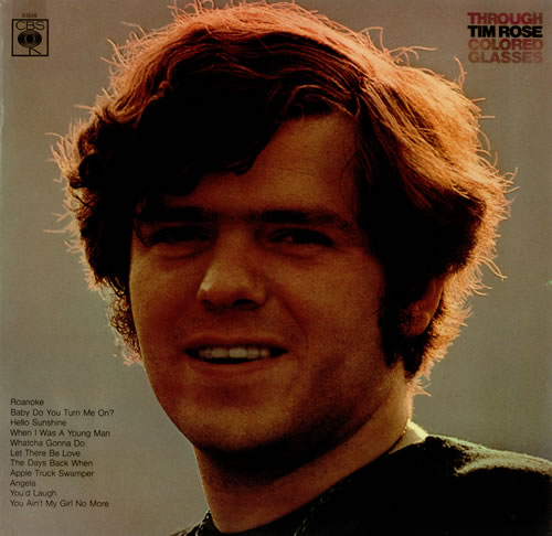 Tim Rose Through Colored Glasses UK vinyl LP album (LP record) (455070)