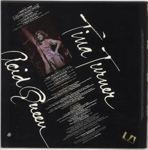 Tina Turner Acid Queen US vinyl LP album (LP record) (544061)