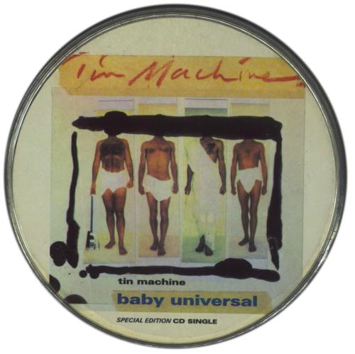 Tin Machine Baby Universal - Tin UK CD single (CD5 / 5") (7748)
