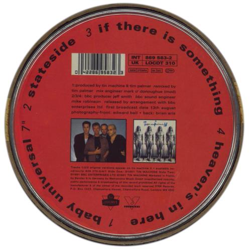 Tin Machine Baby Universal - Tin UK CD single (CD5 / 5") (7748)