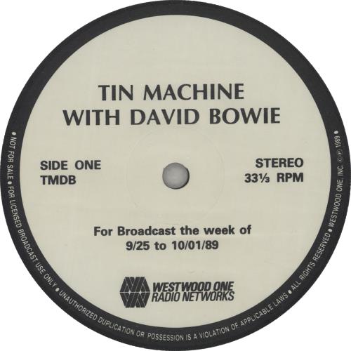 Tin Machine The Tin Machine Call-In Show US 2-LP vinyl record set ...