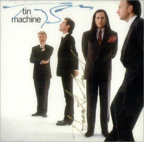 Tin Machine Tin Machine - Autographed US Promo CD album (CDLP) (535486)