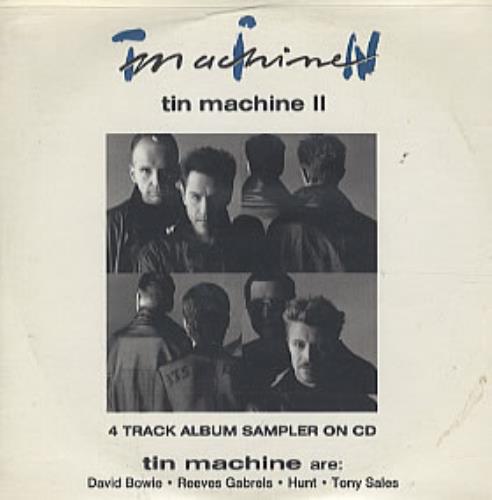 Tin Machine Tin Machine II Sampler UK Promo CD single (CD5 / 5") (13311)