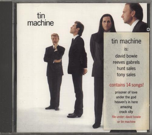 Tin Machine Tin Machine Austrian CD album (CDLP) (726545)