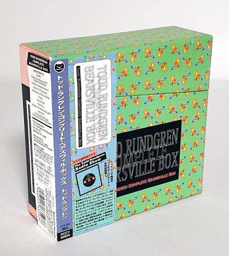 Todd Rundgren Complete Bearsville Box Japanese CD Album Box Set (171458)