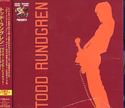 Todd Rundgren Live Japanese Promo CD album (CDLP) (258260)
