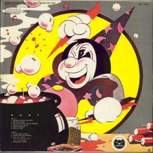 Todd Rundgren Runt Dutch vinyl LP album (LP record) (803524)