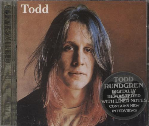 Todd Rundgren Todd UK CD album (CDLP) (847101)