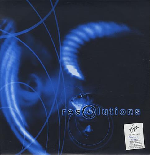 Todd Terry Resolutions UK Promo 12" vinyl single (12 inch record / Maxi ...