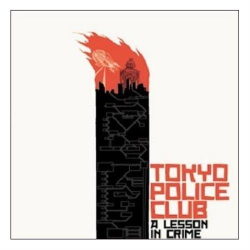 Tokyo Police Club A Lesson In Crime UK CD album (CDLP) (389252)