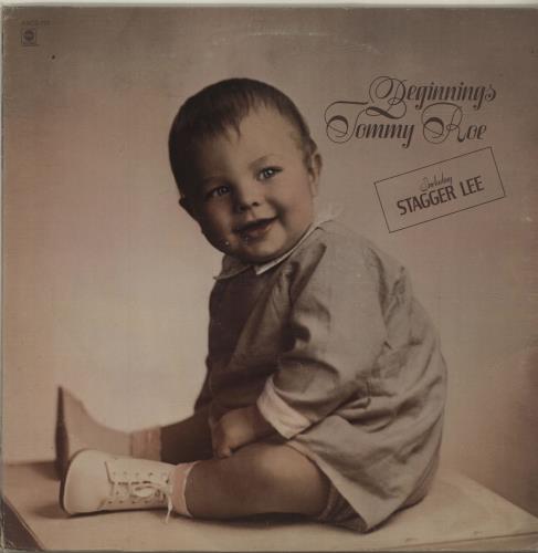 Tommy Roe Beginnings US vinyl LP album (LP record) (686717)