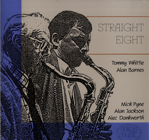 Tommy Whittle Straight Eight UK vinyl LP album (LP record) (564561)