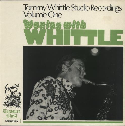 Tommy Whittle Waxing With Whittle UK vinyl LP album (LP record) (771065)