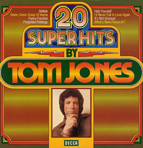 Tom Jones 20 Super Hits By Tom Jones German vinyl LP album (LP record ...
