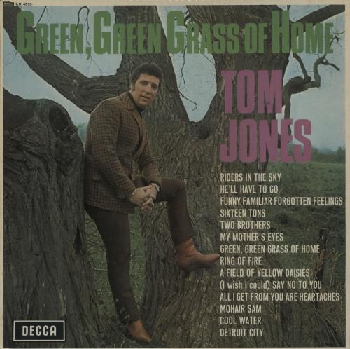 Tom Jones Green, Green Grass Of Home UK vinyl LP album (LP record) (585790)