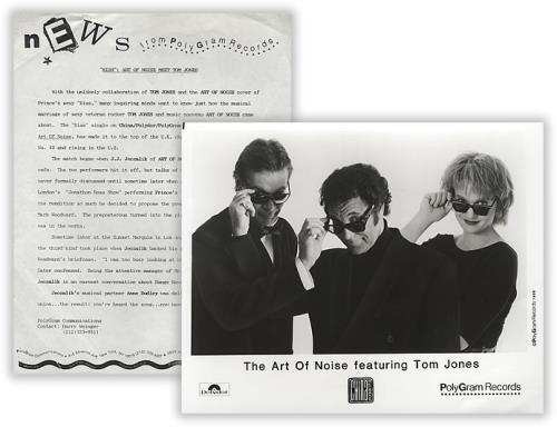 Tom Jones Kiss US Promo media press pack (388819) PRESS PACK