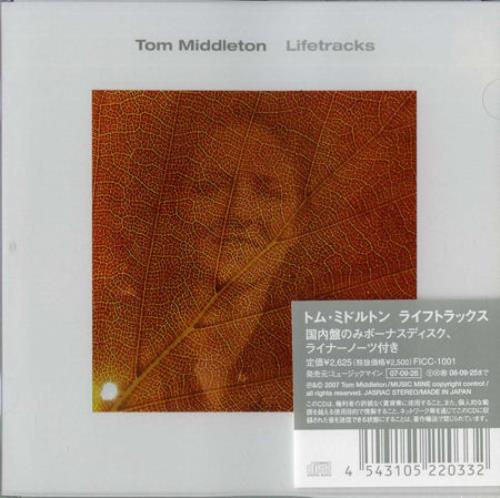 Tom Middleton Lifetracks Japanese CD album (CDLP) (413074)