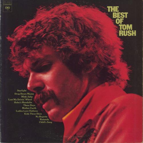 Tom Rush The Best Of Tom Rush US vinyl LP album (LP record) (797470)