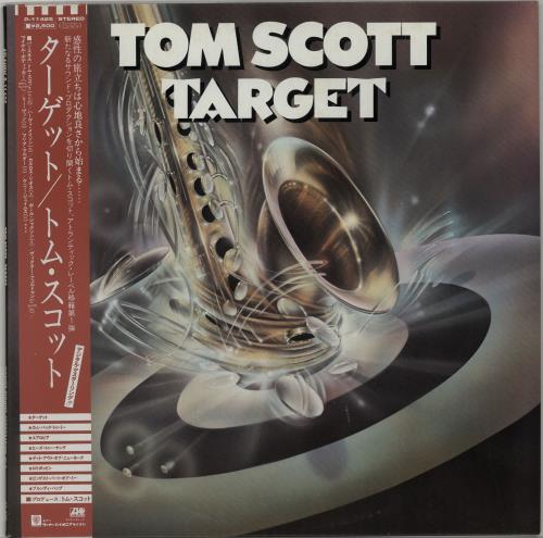 Tom Scott Target Japanese Promo vinyl LP album (LP record) (648050)